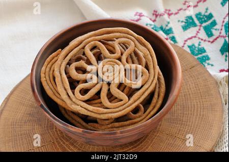 Teterki, Russian rye cookies for spring equinox selebration vertical ...