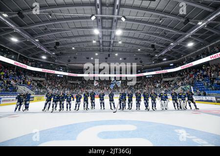 27.08.2022, Quinto, Gottardo Arena, HC Ambri-Piotta - Eisbaren Berlin ...