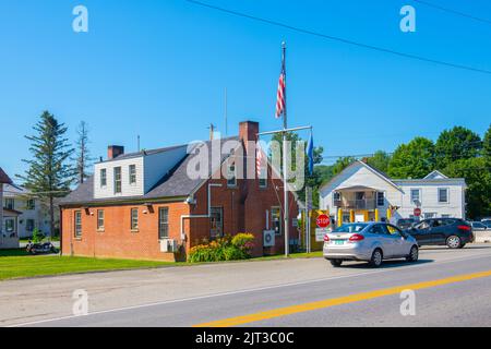 US Customs and Border Protection at the Beebe Plain port of entry ...