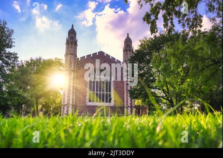 St. Louis, Missouri - 08.22.2022 - Graham Chapel on the Danforth Campus ...