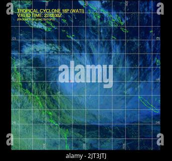 Tropical Cyclone Wati 2006 Stock Photo - Alamy