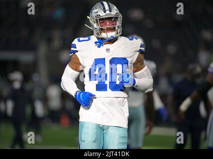 Dallas Cowboys safety Juanyeh Thomas (30) is seen during the first half ...