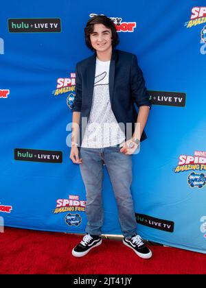 August 27, 2022, Santa Monica, California, USA: (L-R) Jakari Fraser ...