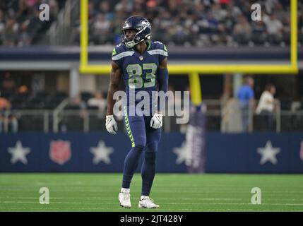 Seattle Seahawks wide receiver Dareke Young during an NFL football game against the Minnesota ...