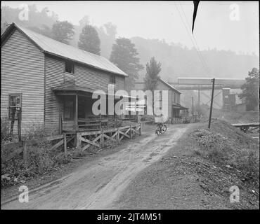 Typical two family houses near the tipple. Raven Red Ash Coal Company ...
