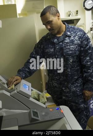 U.S. Navy Personnel Specialist 2nd Class Elida Villalobos, from Salem ...