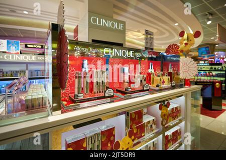 Clinique store display Stock Photo - Alamy