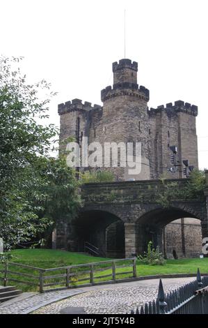 Castle Keep, Old Newcastle upon Tyne Stock Photo - Alamy