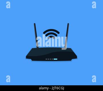 line router wifi connection network technology Stock Vector Image & Art - Alamy
