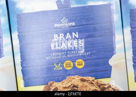 Morrisons own-label bran flakes - suitable for Vegans. For food ...