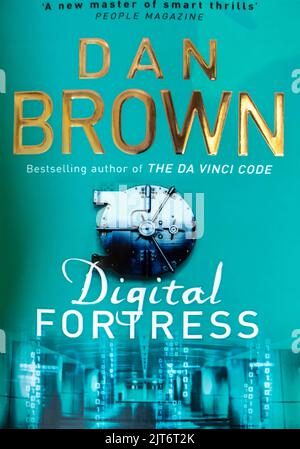 dan brown digital fortress book cover Stock Photo - Alamy
