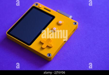 Playdate console – portable handheld video game system developed by ...