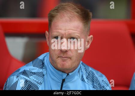 Alan Tate, Nottingham Forest assistant first team coach during the Pre ...