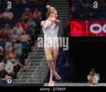 August 19, 2022: Lexi Zeiss of Twin City Twisters competes on the ...