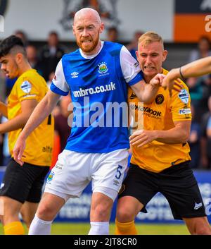 Chris Shields & Andy Mitchell - Carrick Rangers Vs Linfield, Danske ...