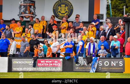 Carrick Rangers Vs Linfield, Danske Bank Premiership, Loughview Leisure ...