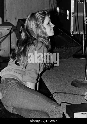 Tane Cain backstage at Solid Gold, 1982 Credit: Ron Wolfson ...
