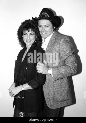 Mickey Gilley and Charly McClain on Solid Gold, 1982 Credit: Ron ...