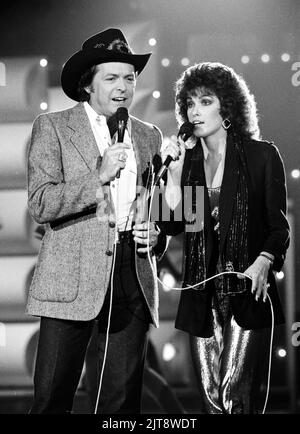 Mickey Gilley and Charly McClain on Solid Gold, 1982 Credit: Ron ...