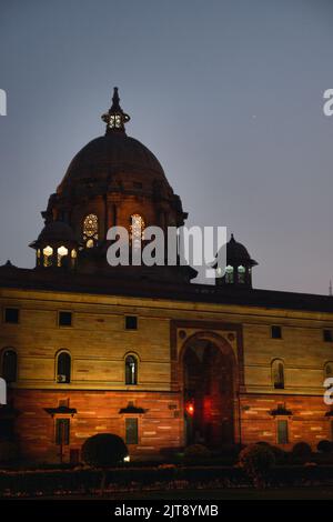 the architecture of the President Estate Rashtrapati Bhavan in the city ...