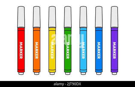 Markers Clipart