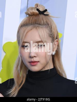 Roseanne Park (aka Rosé) attends The Metropolitan Museum of Art's ...