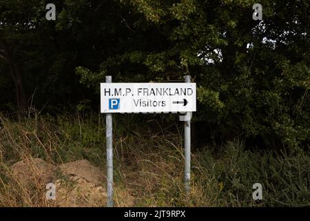 HMP Frankland Men’s High Security Prison Durham UK 2022 Stock Photo - Alamy