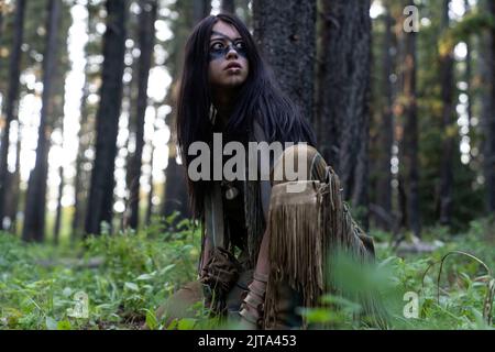 AMBER MIDTHUNDER in SKULL (2022) -Original title: PREY-, directed by ...