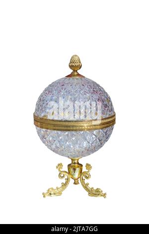 Luxury crystal jar Stock Photo - Alamy