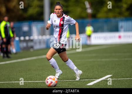 21st August 2022. Maddi Wilde. Barclays Women’s Championship game ...