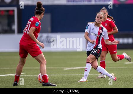 21st August 2022. Chloe Mustaki. Barclays Women’s Championship game ...