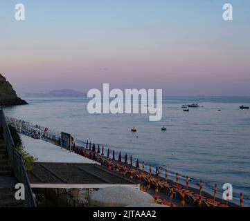 The magnificent Maronti beach in the municipality of Barano (Isola d ...