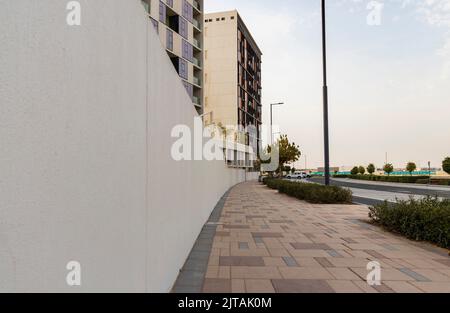 Buildings in The pulse residence, Dubai South Stock Photo - Alamy
