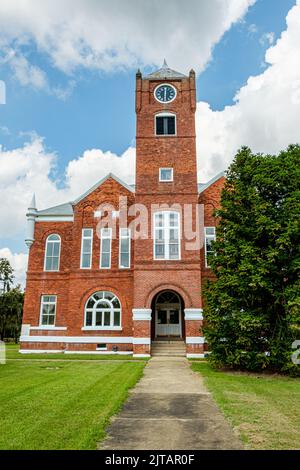 Baker County Courthouse, Courthouse Square, Newton, Georgia Stock Photo ...