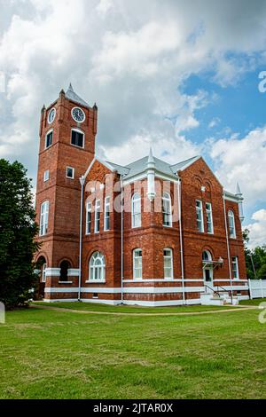 Baker County Courthouse, Courthouse Square, Newton, Georgia Stock Photo ...