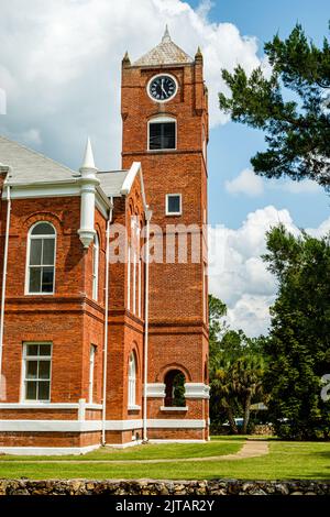 Baker County Courthouse, Courthouse Square, Newton, Georgia Stock Photo ...