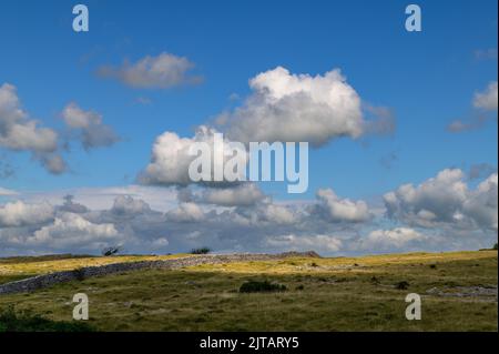 Limestone Scenery on Farleton Fell near Milnthorpe in Cumbria Stock ...
