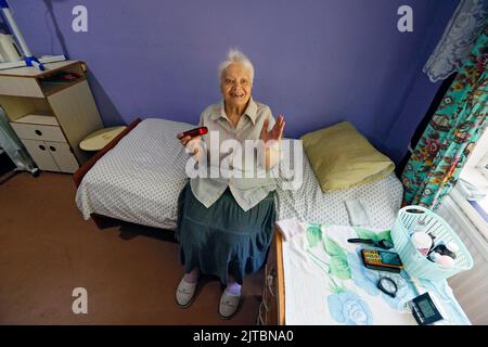 ODESA REGION, UKRAINE - AUGUST 29, 2022 - IDPs reside at the kibbutz ...
