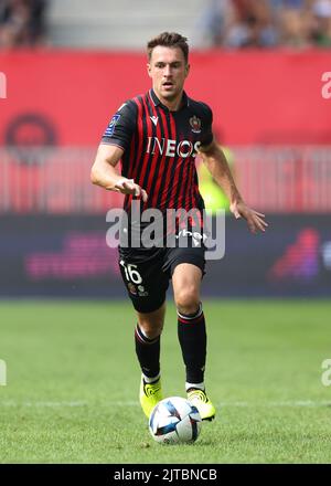 Aaron RAMSEY of Nice during the French championship Ligue 1 football ...
