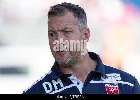 Daniel McGuire Head Coach of Hull KR during the game Stock Photo - Alamy