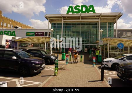 Asda Supercentre in Watford United Kingdom Stock Photo - Alamy