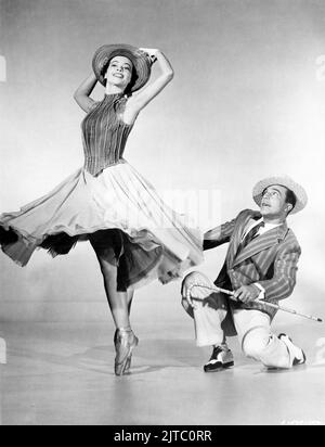 ALAN JAY LERNER with Arthur Freed, Film or Music Producer (1958 Stock ...