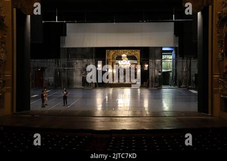 Backstage at the Opera Garnier Stock Photo - Alamy