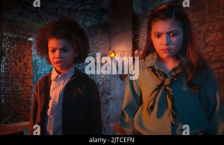 IVY + BEAN: THE GHOST THAT HAD TO GO, from left: Innocent Ekakitie ...