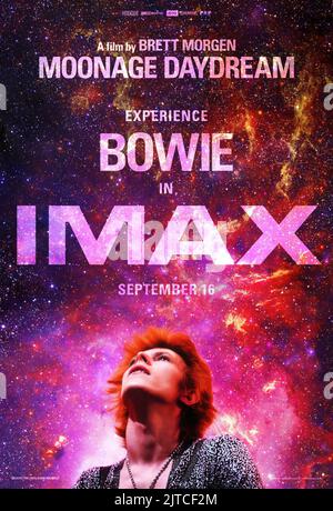 Moonage Daydream Poster Stock Photo - Alamy