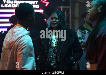 THE CHI, from left: Alex Hibbert, Michael V. Epps, Shamon Brown Jr ...