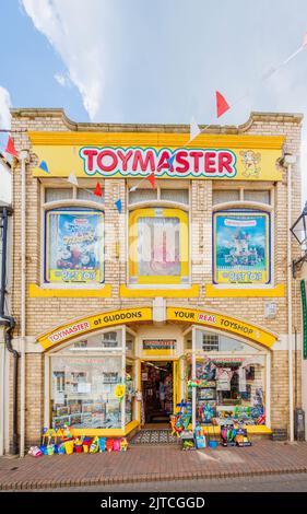 Toymaster at Gliddons, a traditional toy shop in the town centre of ...