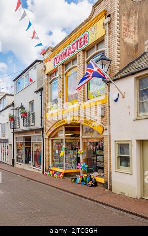 Toymaster at Gliddons, a traditional toy shop in the town centre of ...