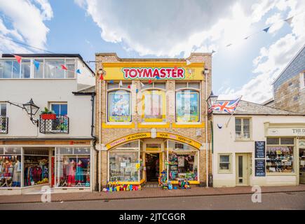 Toymaster at Gliddons, a traditional toy shop in the town centre of ...