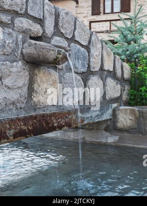 running river water closeup Stock Photo - Alamy
